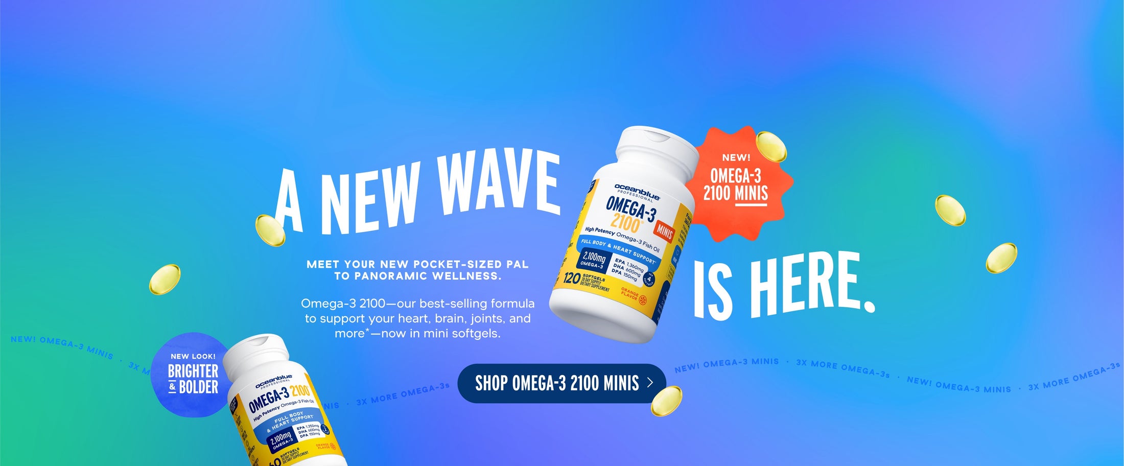 OceanBlue Omega-3 Fish Oil | OceanBlue Omega