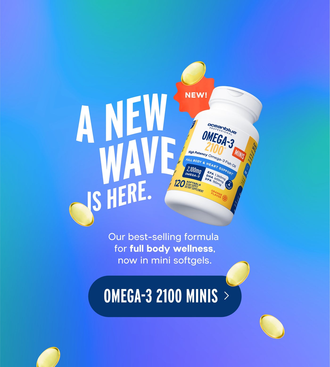 OceanBlue Omega-3 Fish Oil | OceanBlue Omega