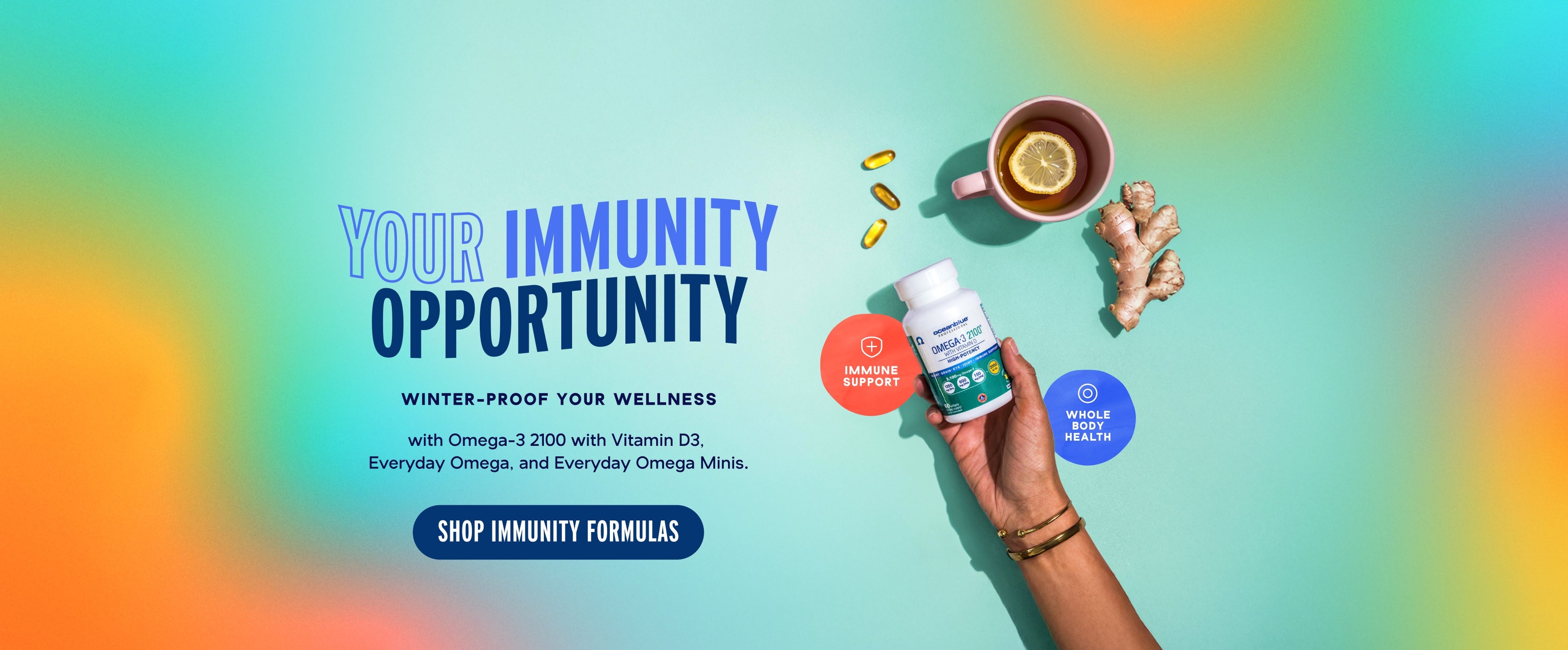 OceanBlue Omega-3 Fish Oil | OceanBlue Omega