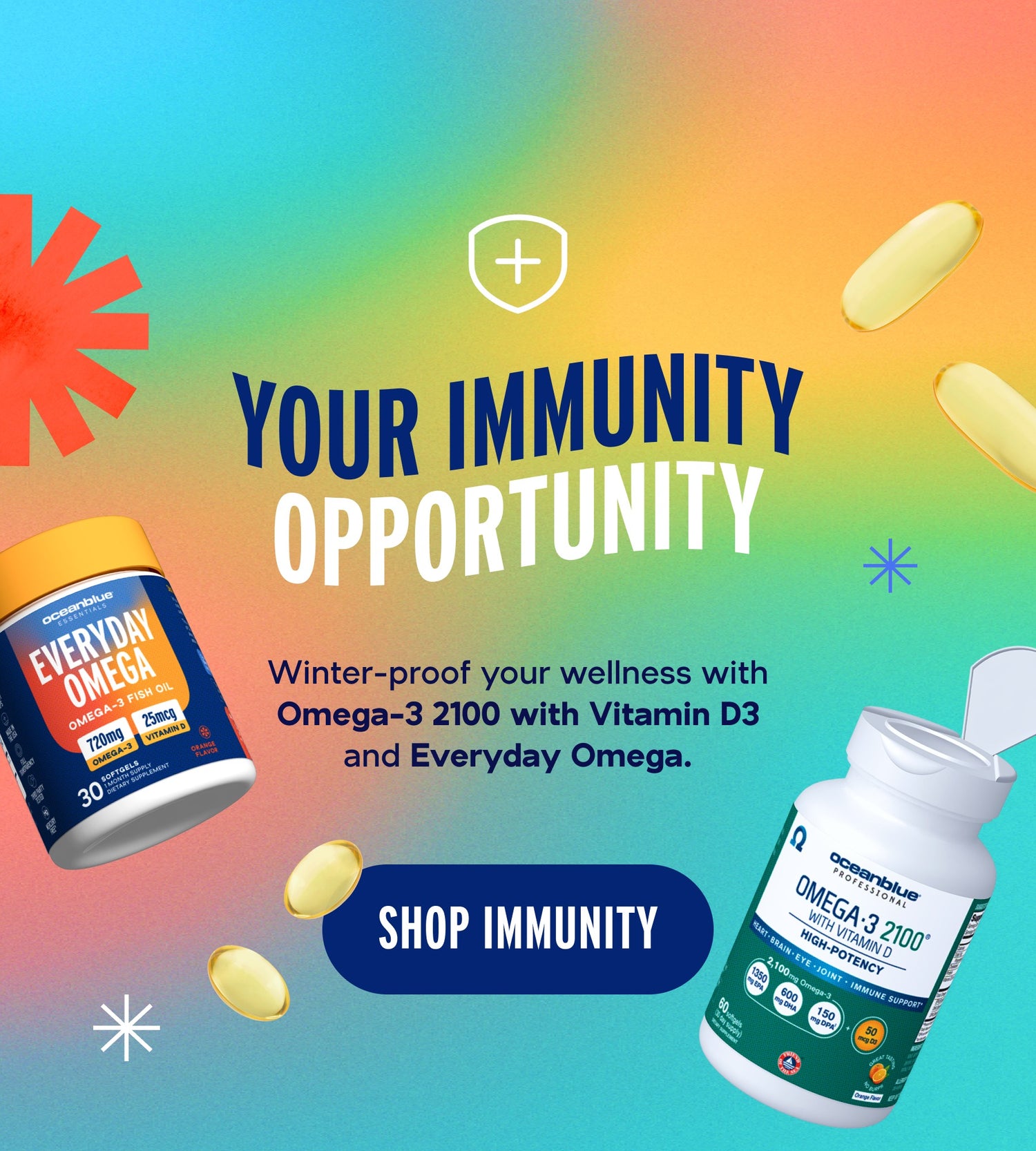 OceanBlue Omega-3 Fish Oil | OceanBlue Omega