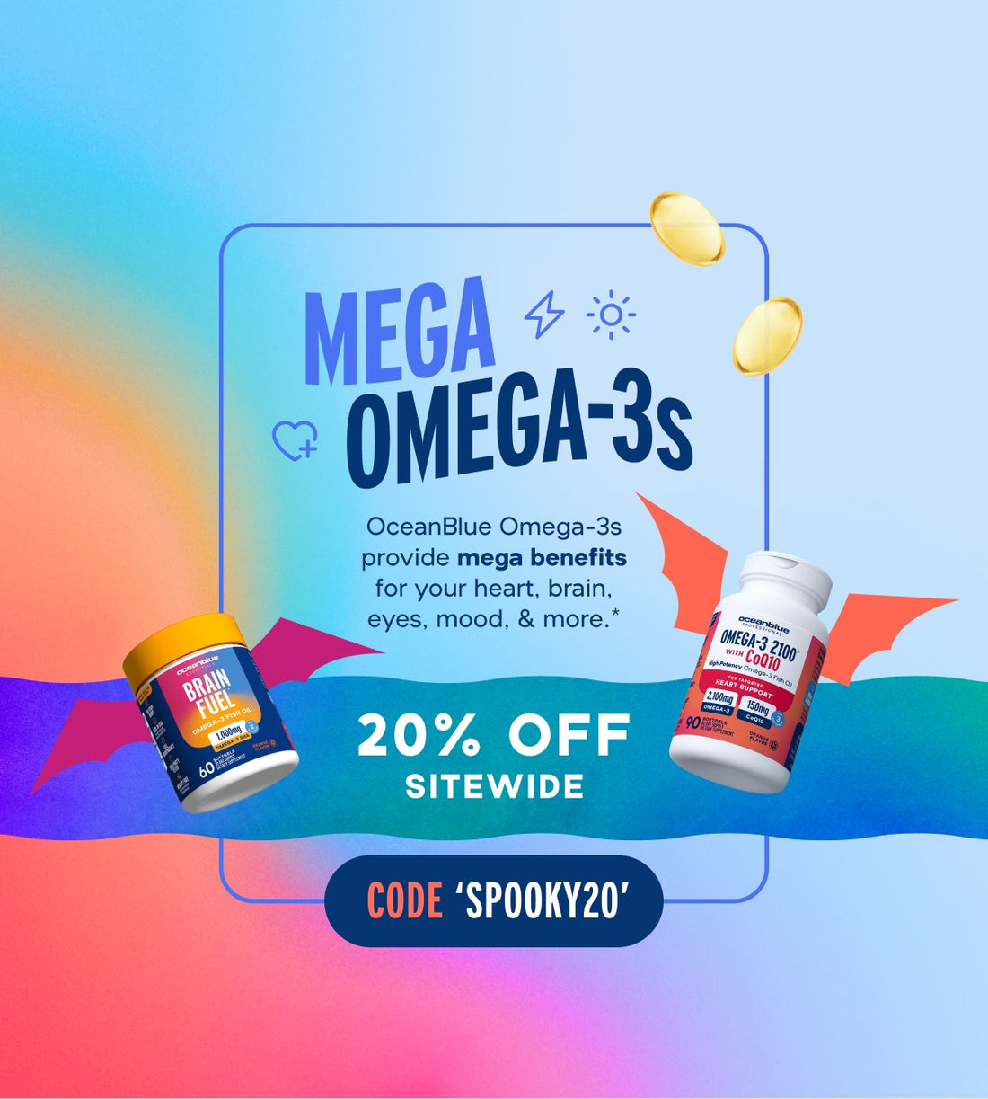 OceanBlue Omega-3 Fish Oil | OceanBlue Omega