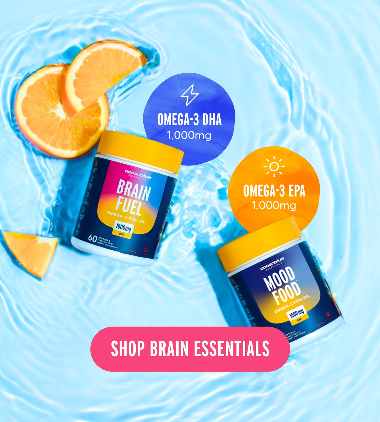 OceanBlue Omega-3 Fish Oil | OceanBlue Omega