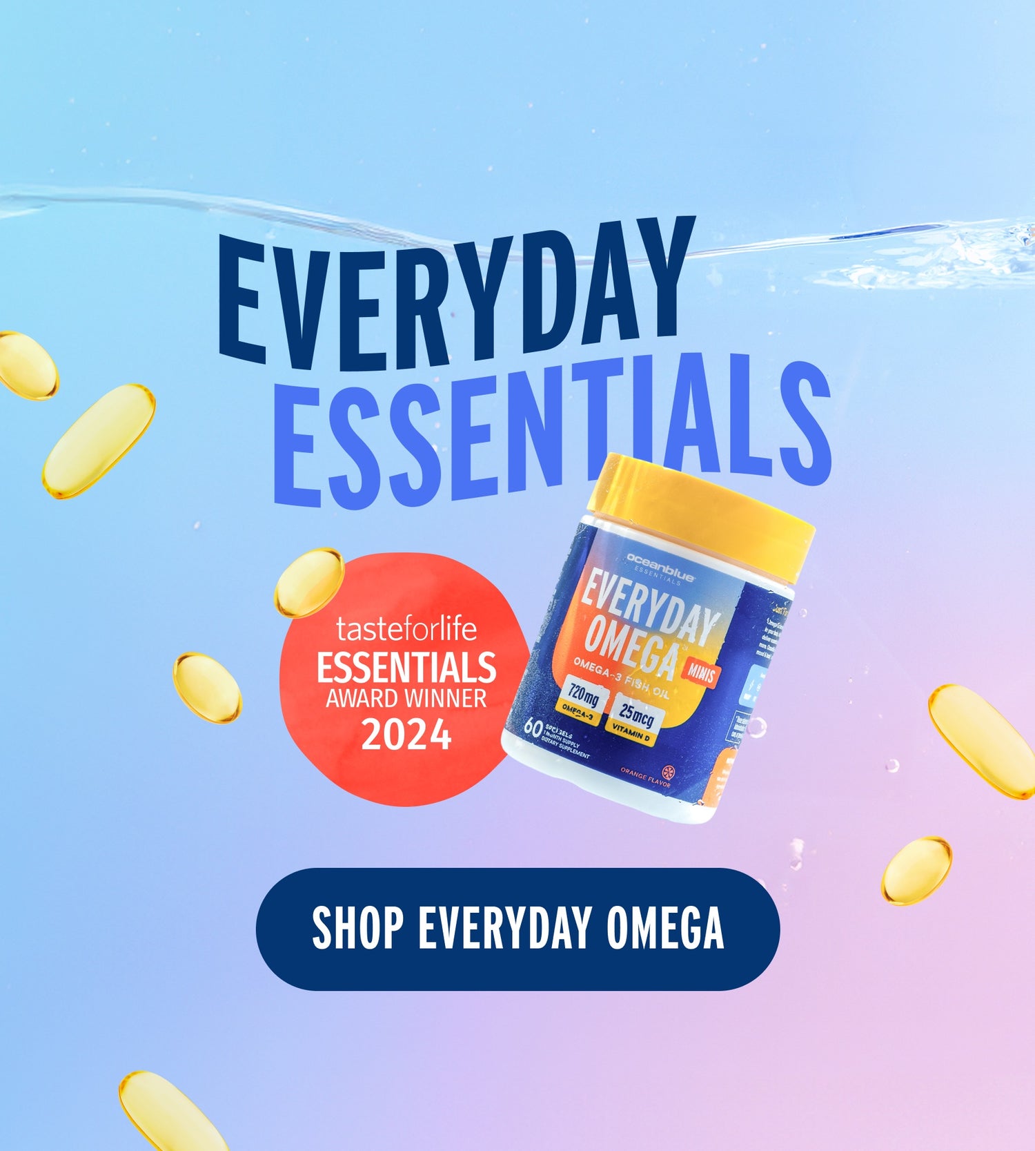 OceanBlue Omega-3 Fish Oil | OceanBlue Omega