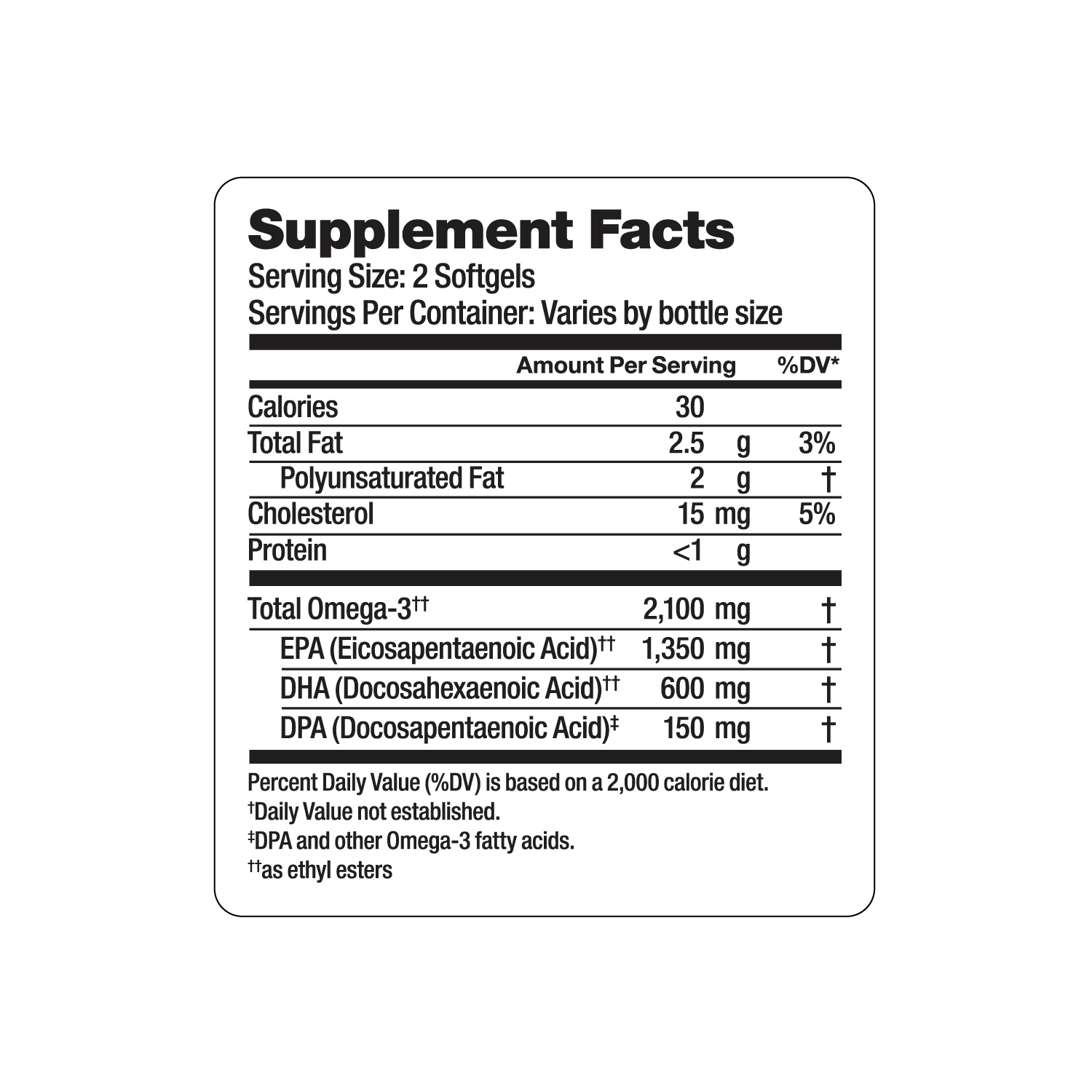 Omega-3 2100 MG | OceanBlue Omega